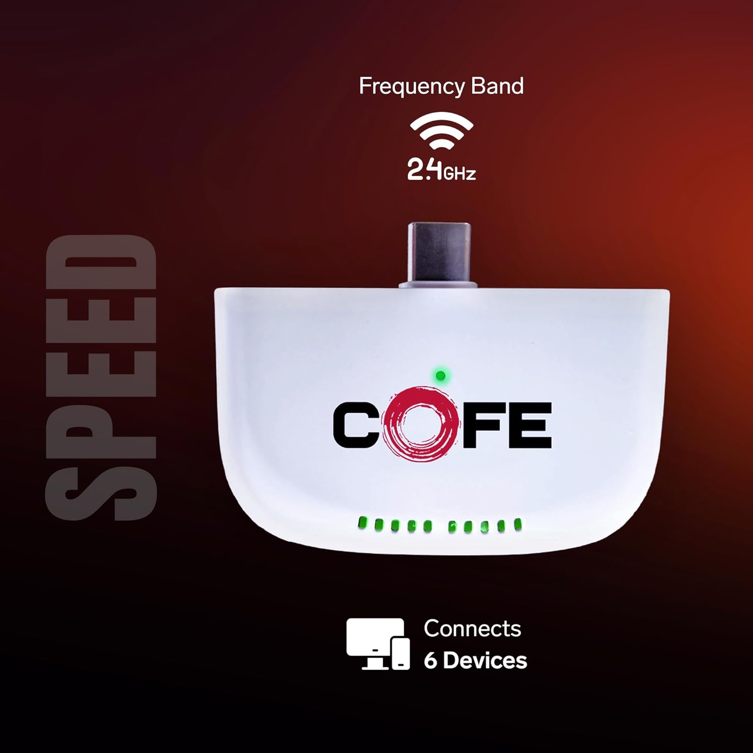Cofe Type-C Dongle with SIM Support CF-021 UFC with 300MBPS Speed ...