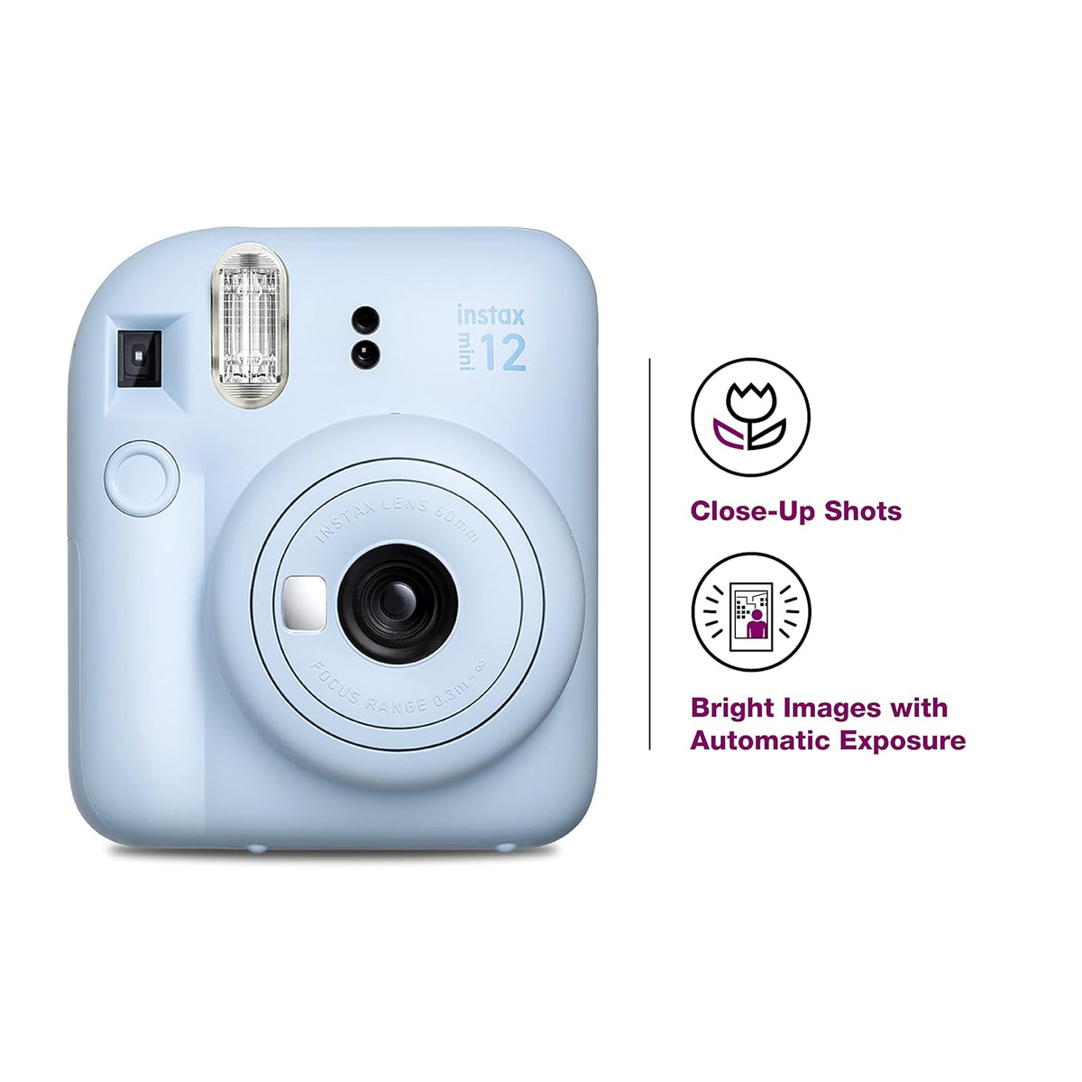 FUJIFILM Instax Mini 12 Moments Box Instant Camera with 20 Shots ...