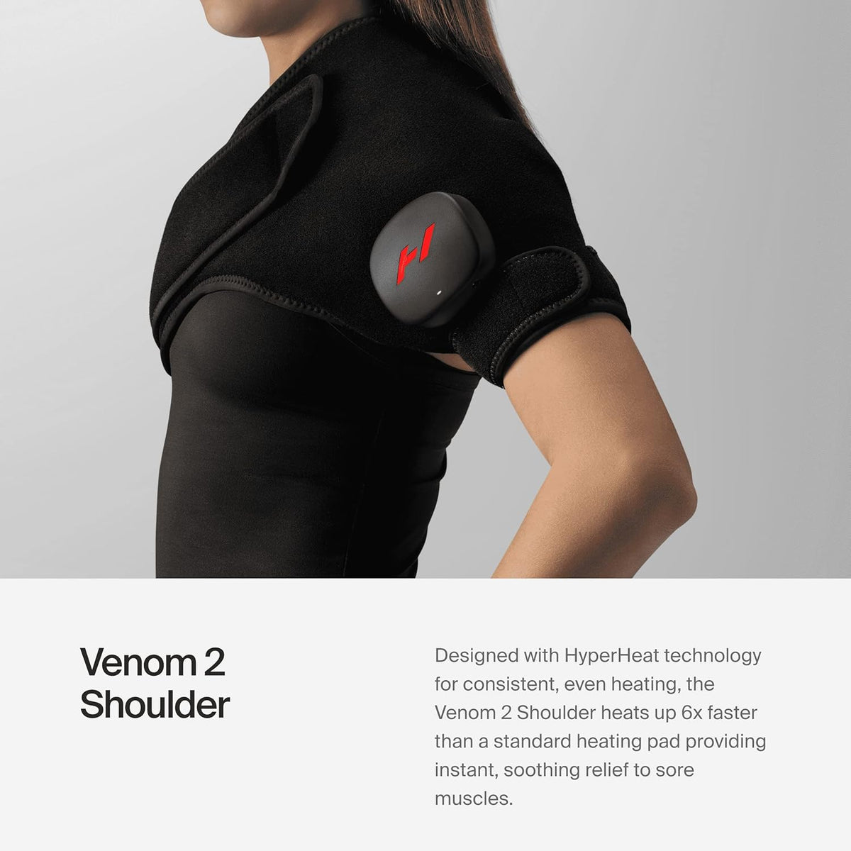 Hyperice Venom 2 Shoulder – Left | Advanced Heat and Vibration Therapy ...