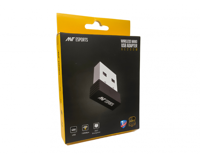 Ant Esports USB To Wi-Fi Dongle Adapter 150 Mbps AE200M – BROOT ...