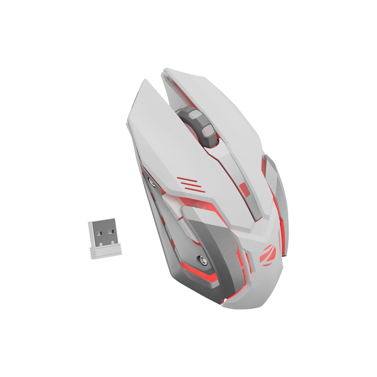 Zebronics Transformer Pro Gaming Wireless Keyboard and Mouse Combo Whi ...