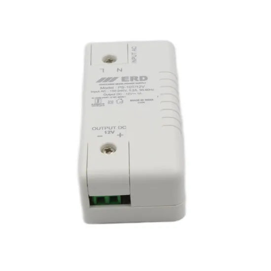 ERD Power Supply 12v/1a DC Output 1ch (PS10T) – BROOT COMPUSOFT LLP