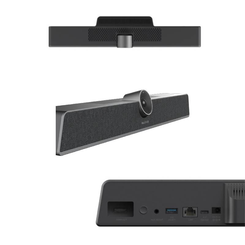Maxhub UC-S10 Soundbar with Camera All-in-one conference soundbar: cam ...